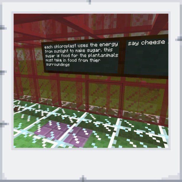 Animal and Plant Cell Tours in Minecraft Edu – The Learning Collaboratory